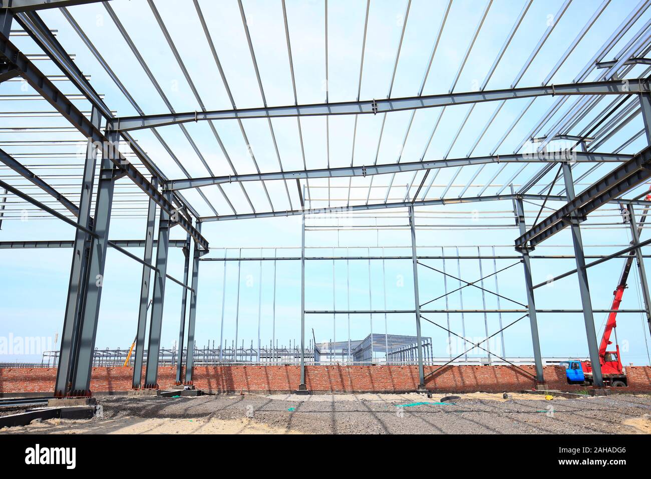 The steel structure Stock Photo - Alamy