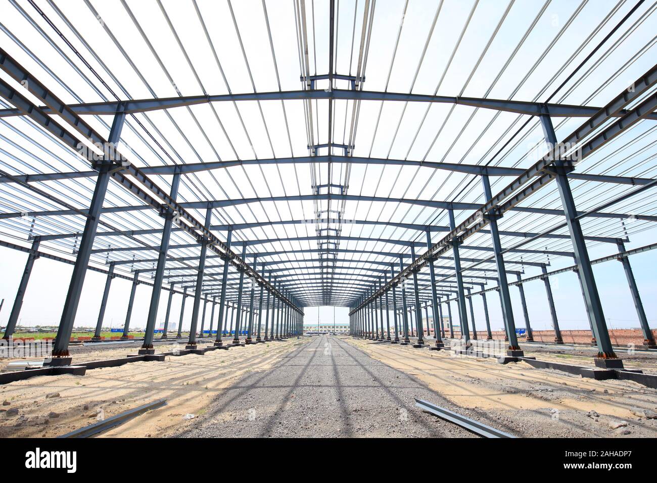 The steel structure Stock Photo - Alamy