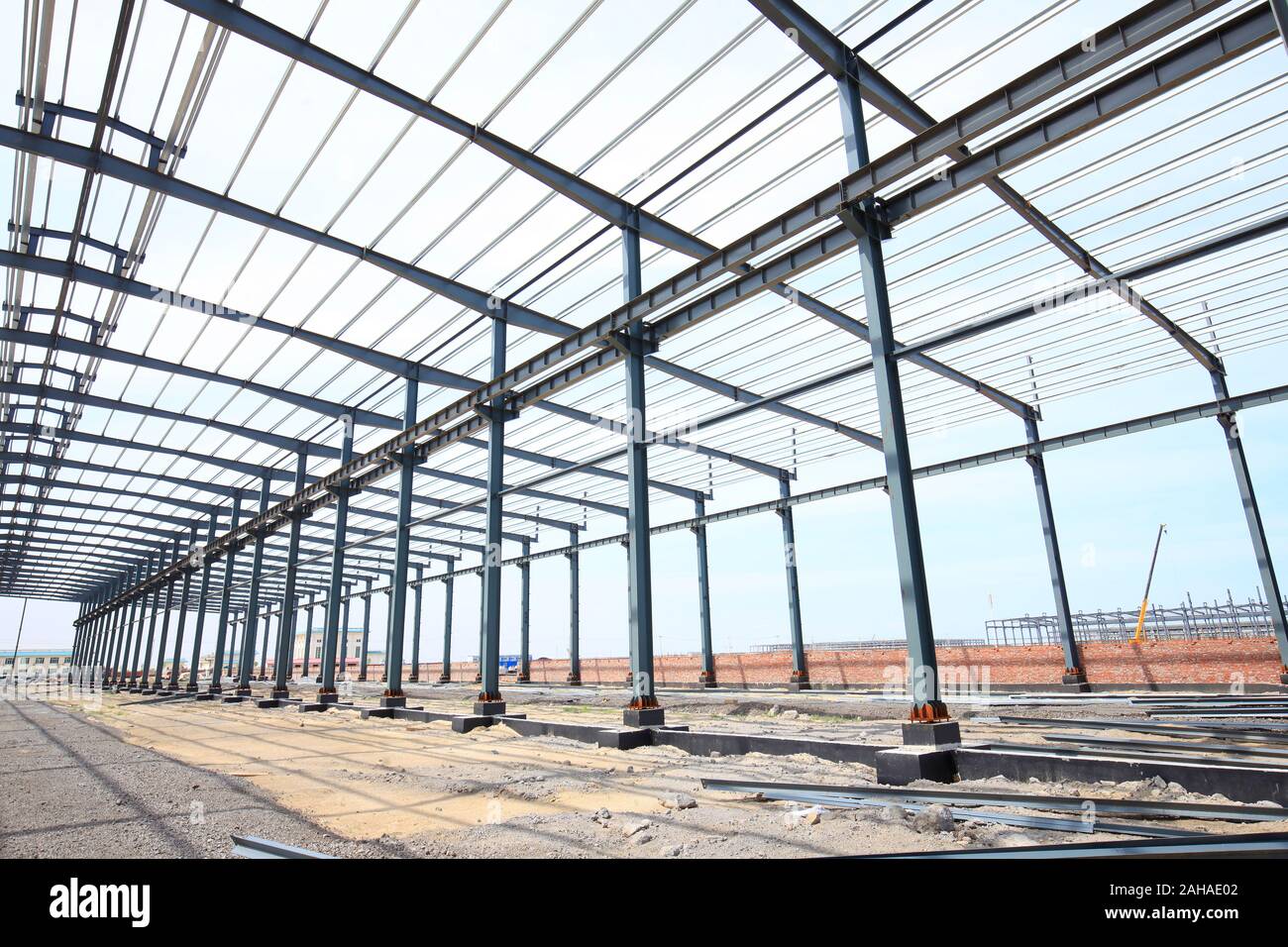 The steel structure Stock Photo - Alamy