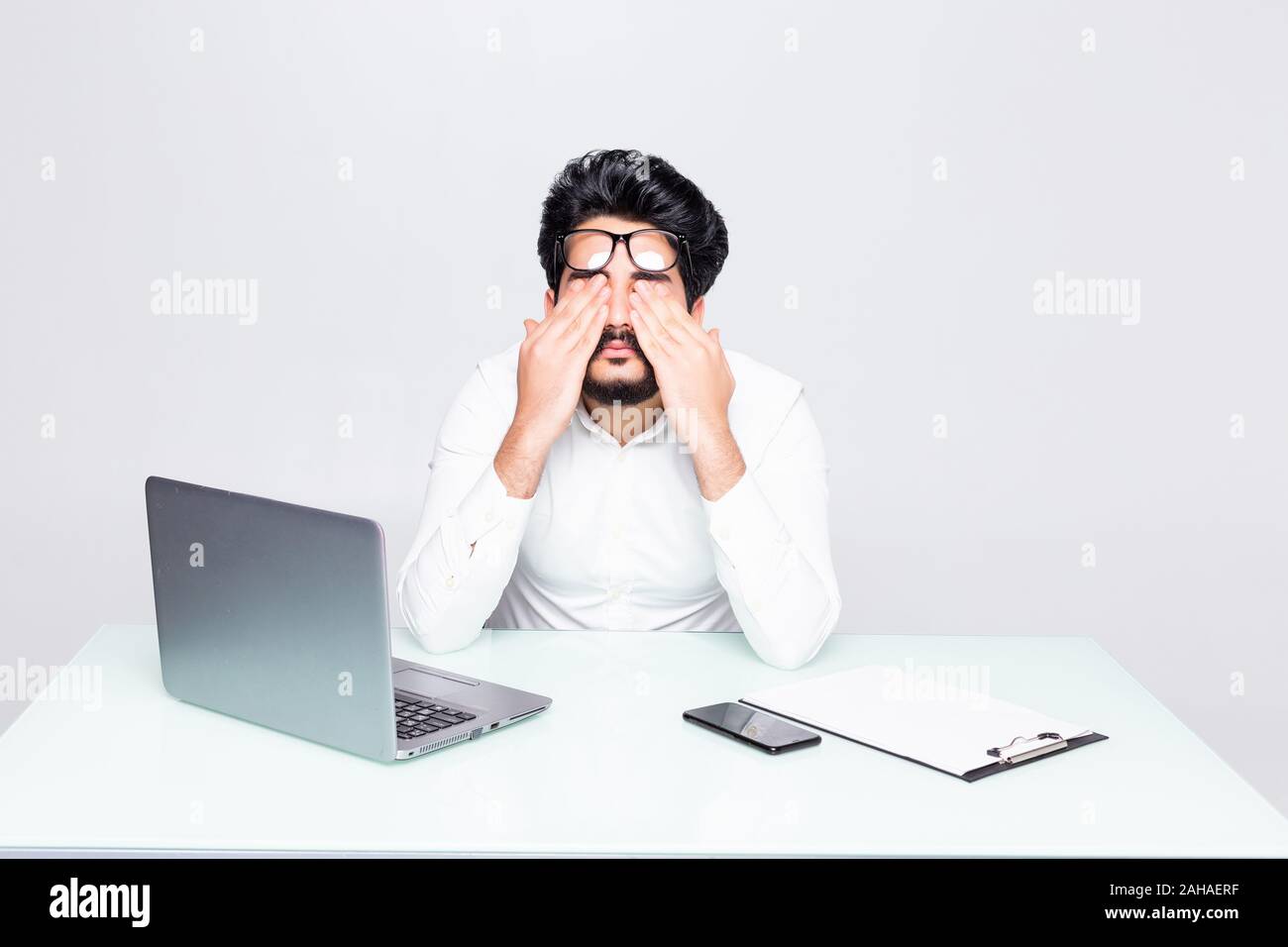 Sleeping salesman hi-res stock photography and images - Alamy