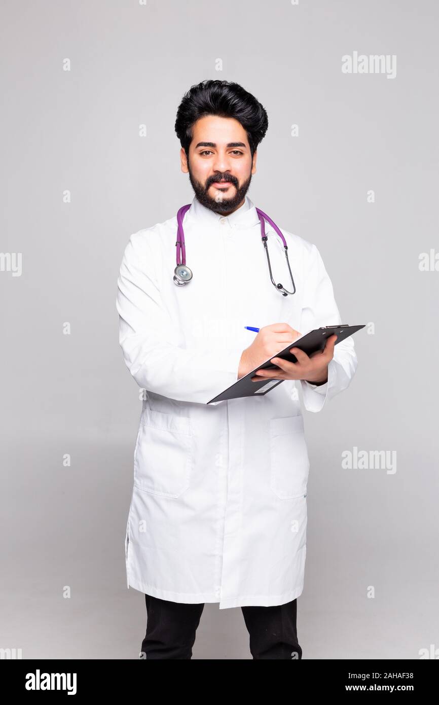 Doctor holding a medical chart Stock Photo - Alamy