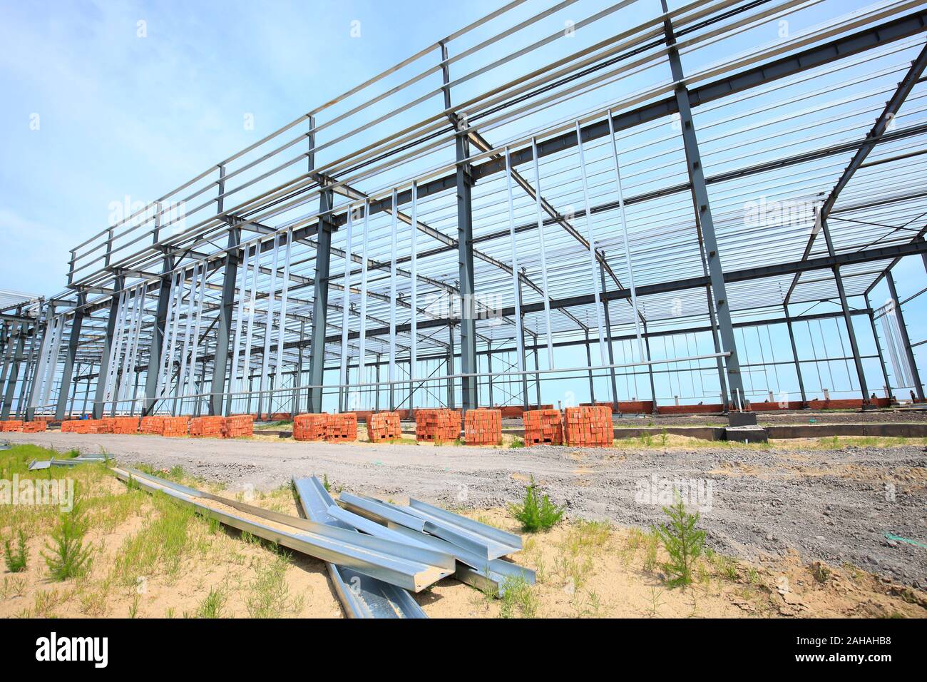 The steel structure Stock Photo - Alamy