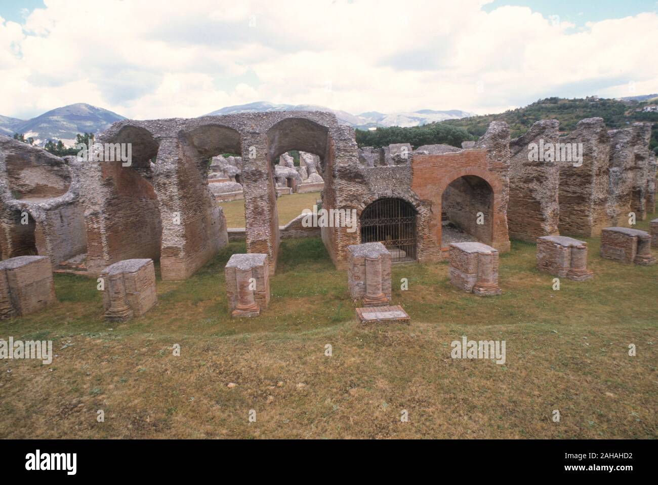 Archaeological site of amiternum hi-res stock photography and images ...