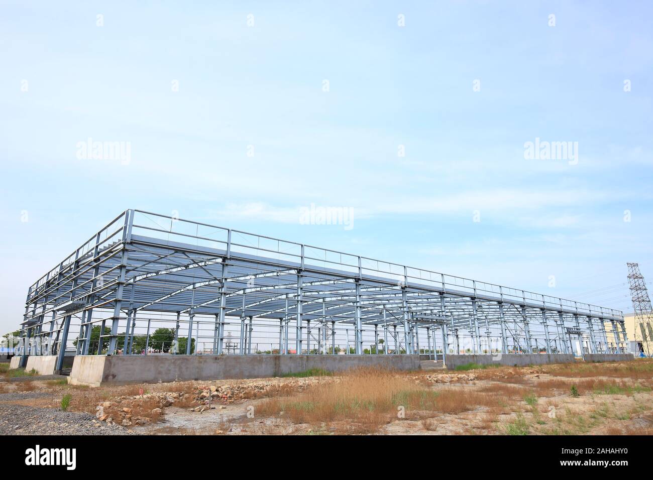 The steel structure Stock Photo - Alamy