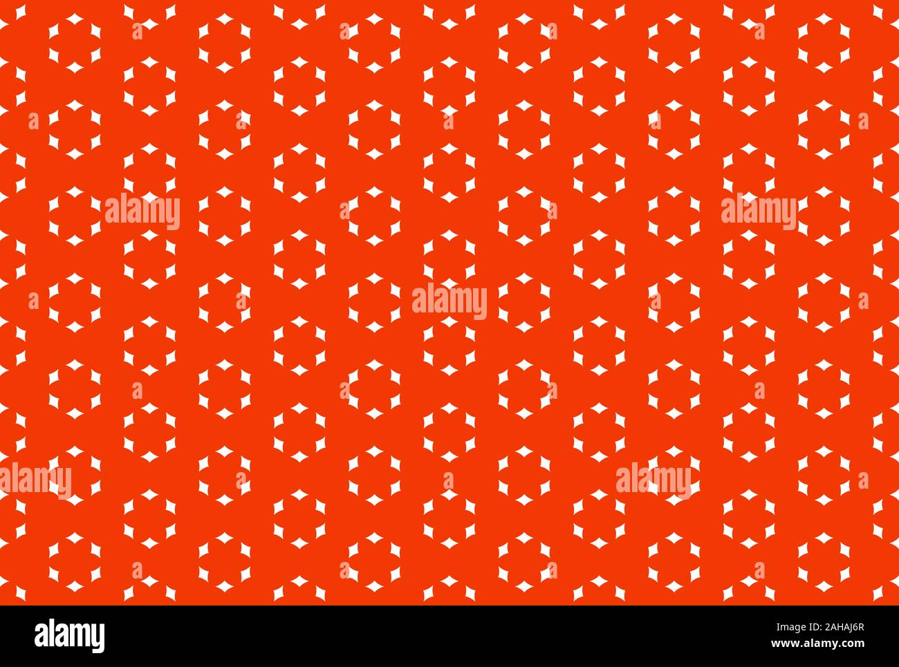 Seamless geometric pattern design illustration. In red and white colors ...