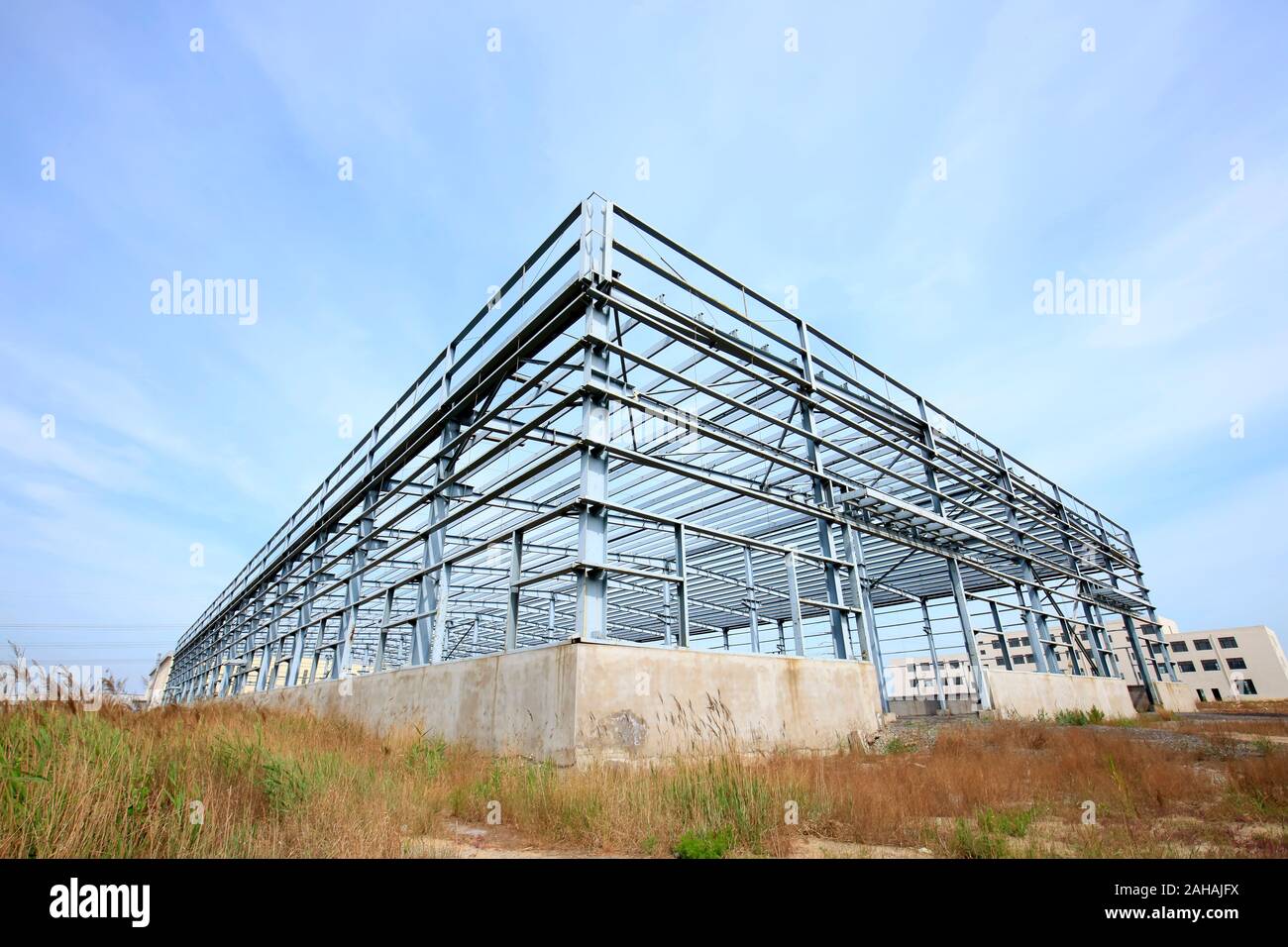The steel structure Stock Photo - Alamy