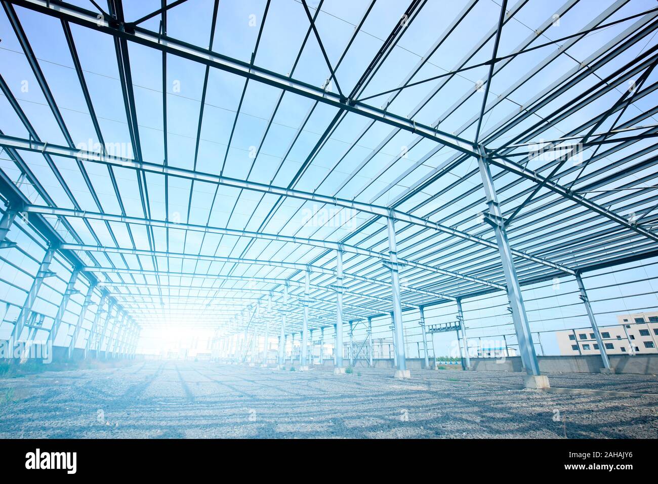 The steel structure Stock Photo - Alamy