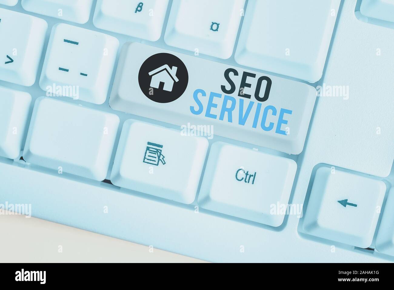 Handwriting text writing Seo Service. Conceptual photo techniques and ...