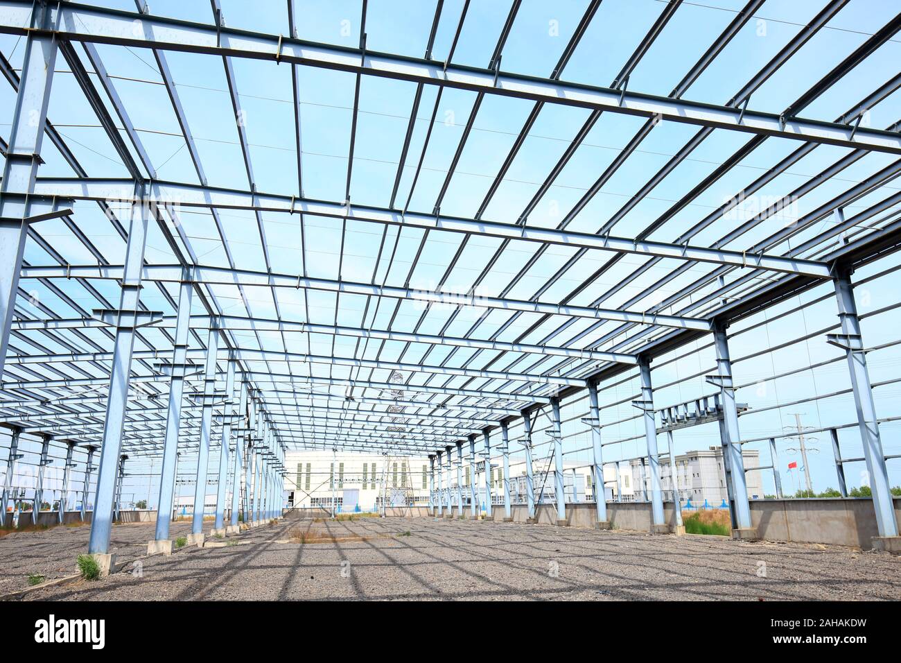 The steel structure Stock Photo - Alamy