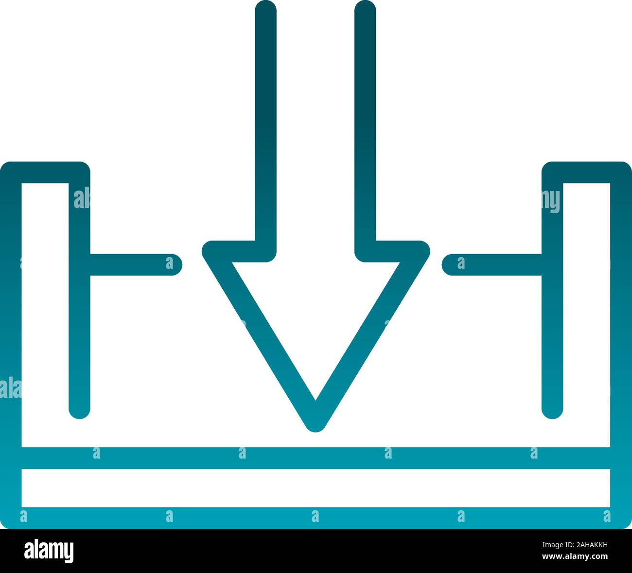 data download information communications vector illustration gradient ...
