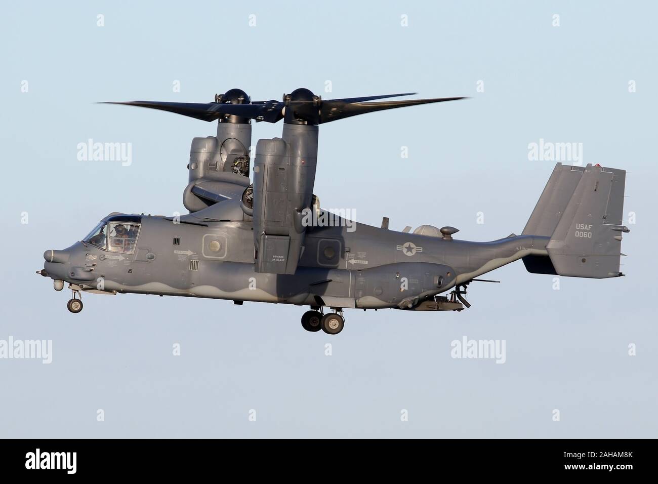 USAF Special Operations Command Bell-Boeing CV-22 Osprey tilt-rotor ...