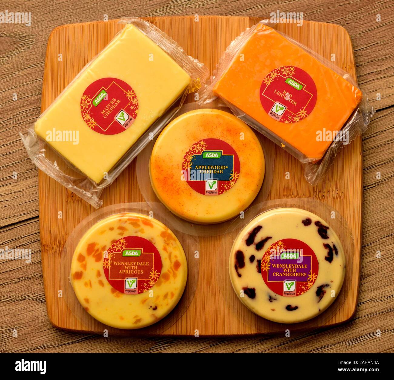 Asda own label cheeses hi-res stock photography and images - Alamy