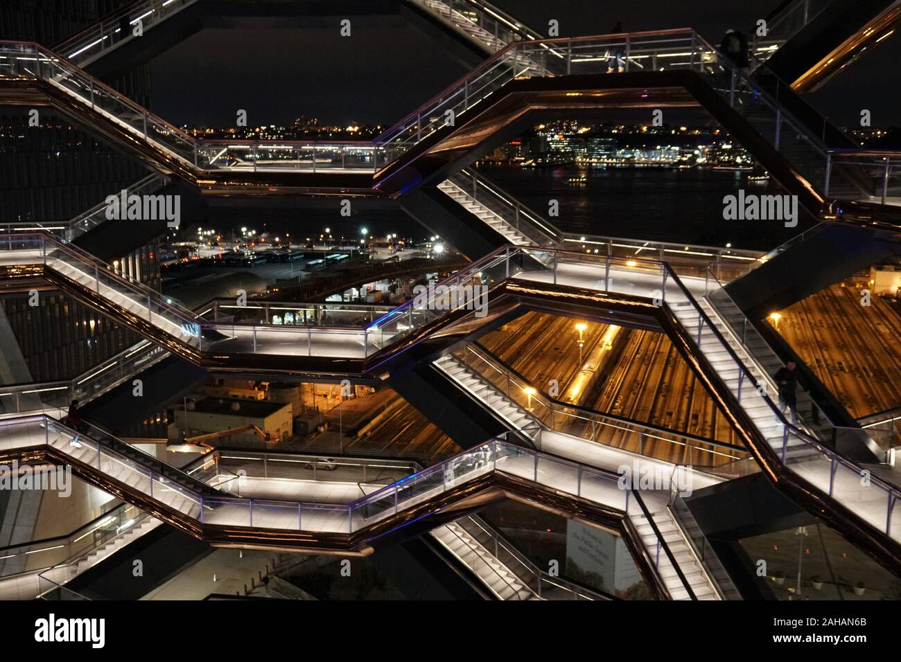 The Vessel is a multistory art and technology structure in New York ...