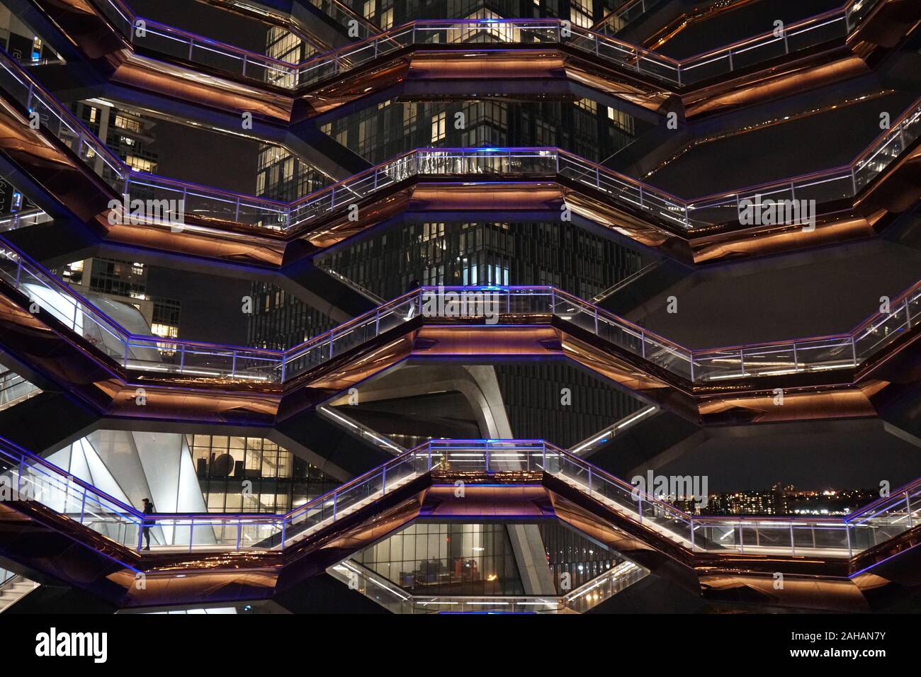 The Vessel is a multistory art and technology structure in New York ...