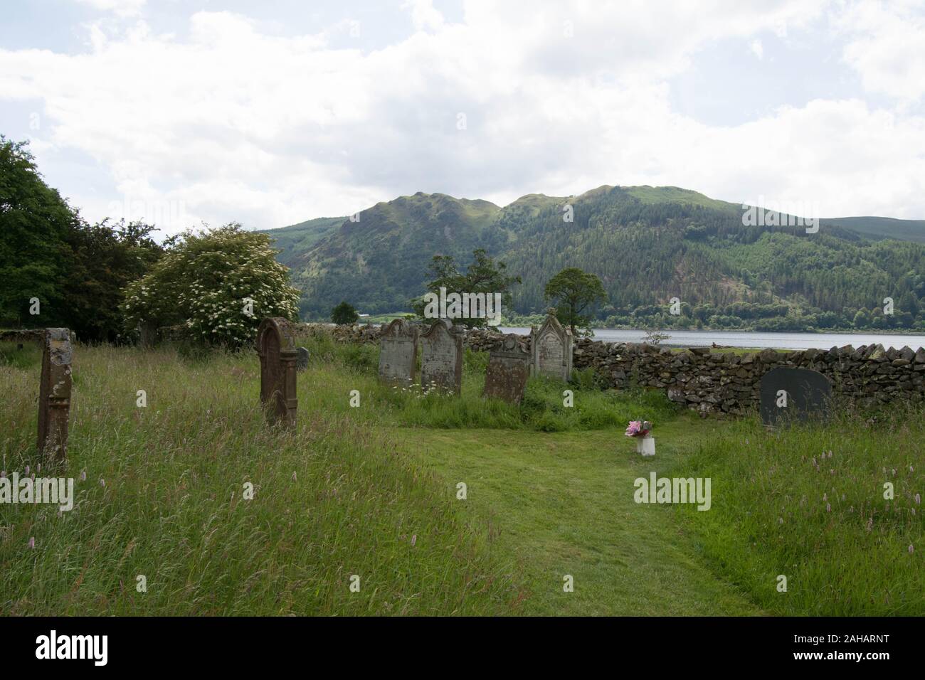 St Bega Church in the Lake District Stock Photo - Alamy