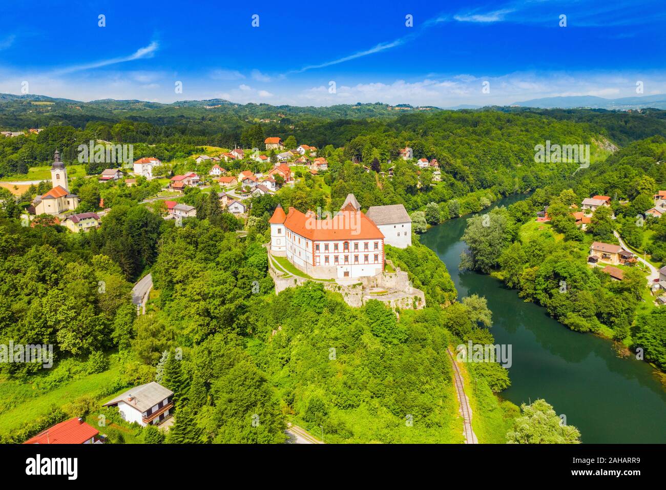 Old town of ozalj hi-res stock photography and images - Alamy