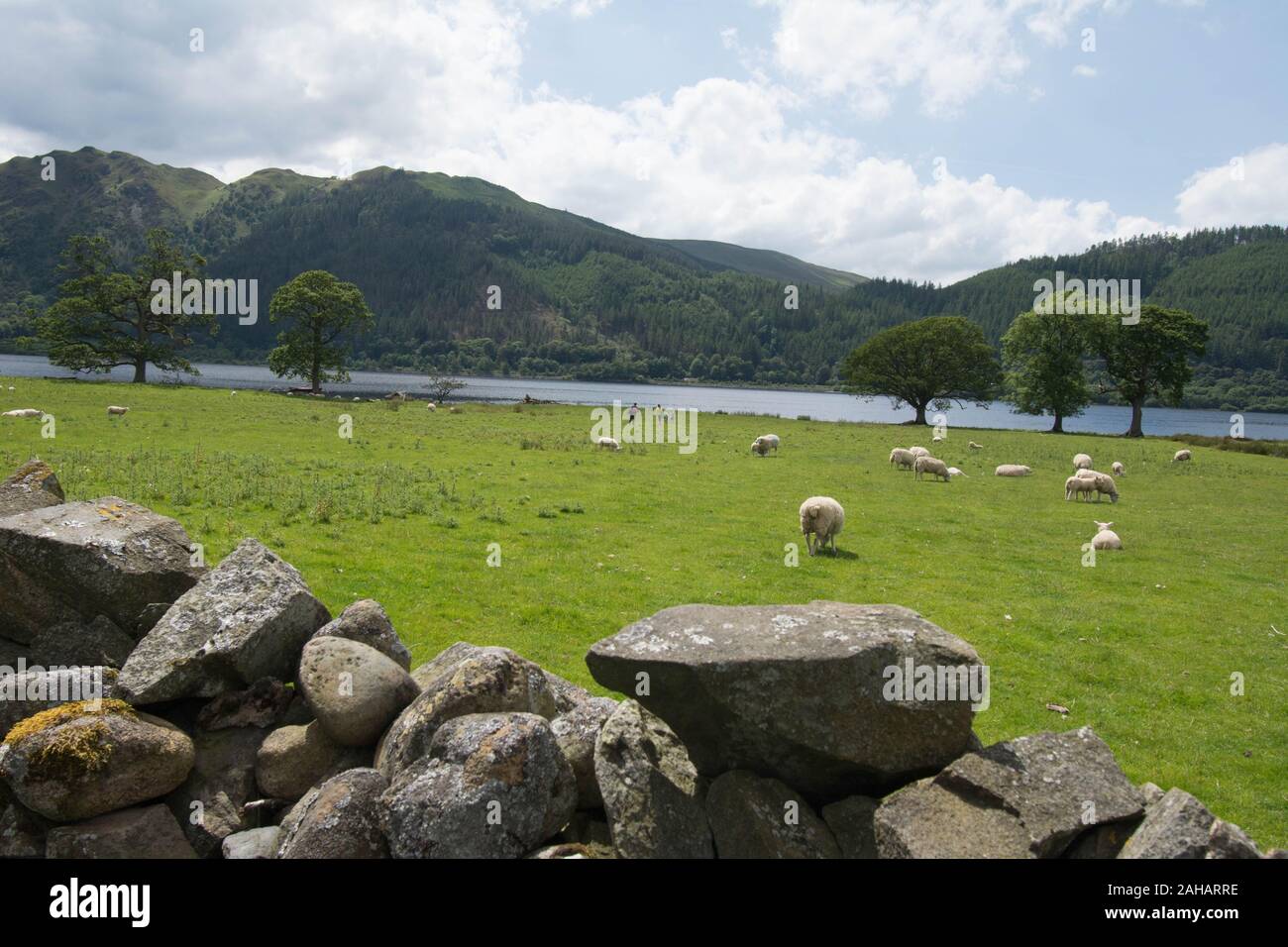 St Bega Church in the Lake District Stock Photo - Alamy