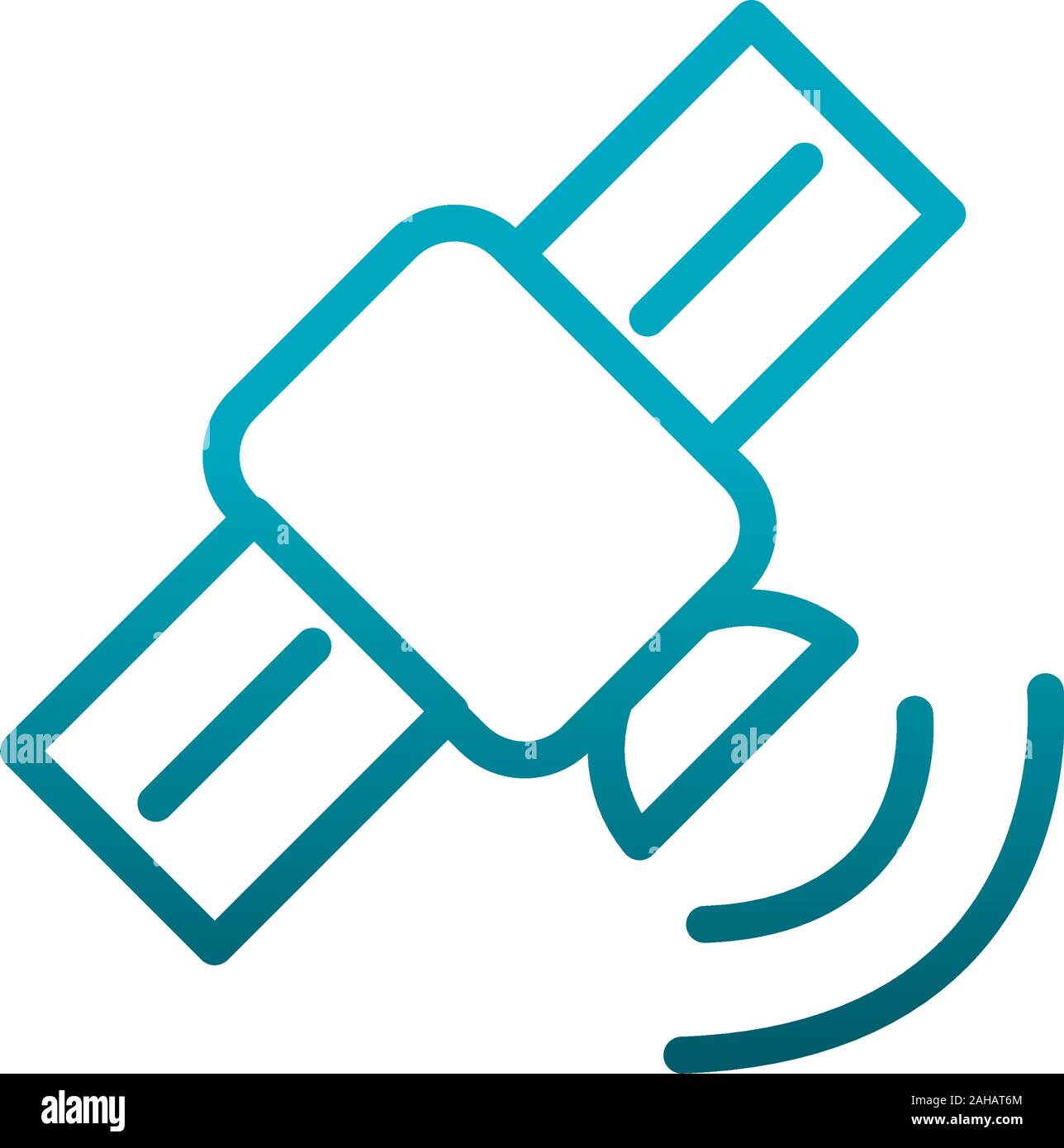 satellite antenna transmitter communications vector illustration ...