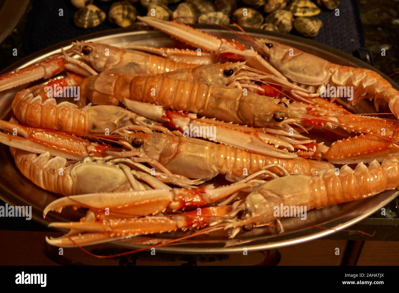 some of best food , crayfish very fresh Stock Photo - Alamy