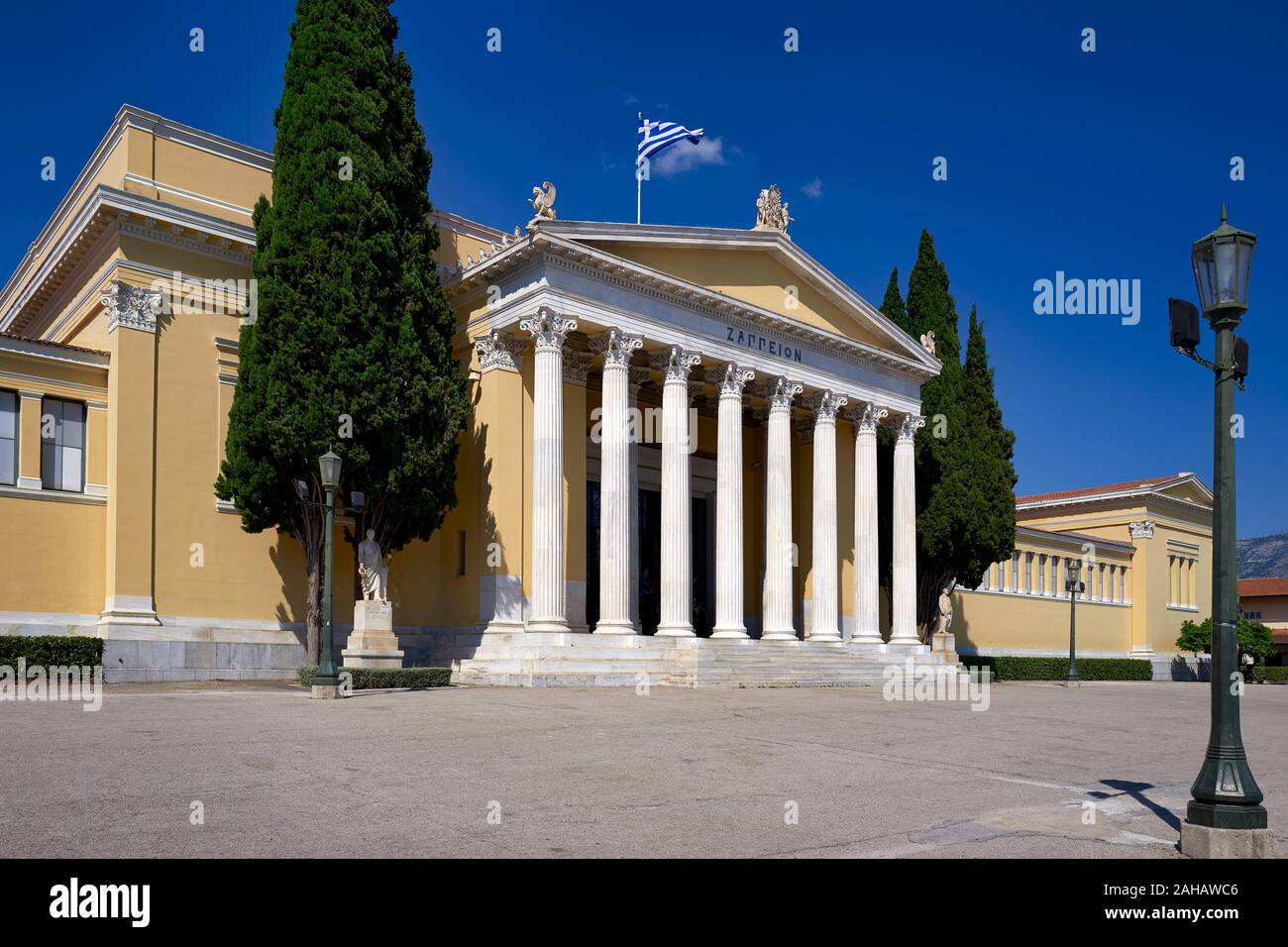 Athens Greece. The Zappeio Hall, used as a conference center Stock ...