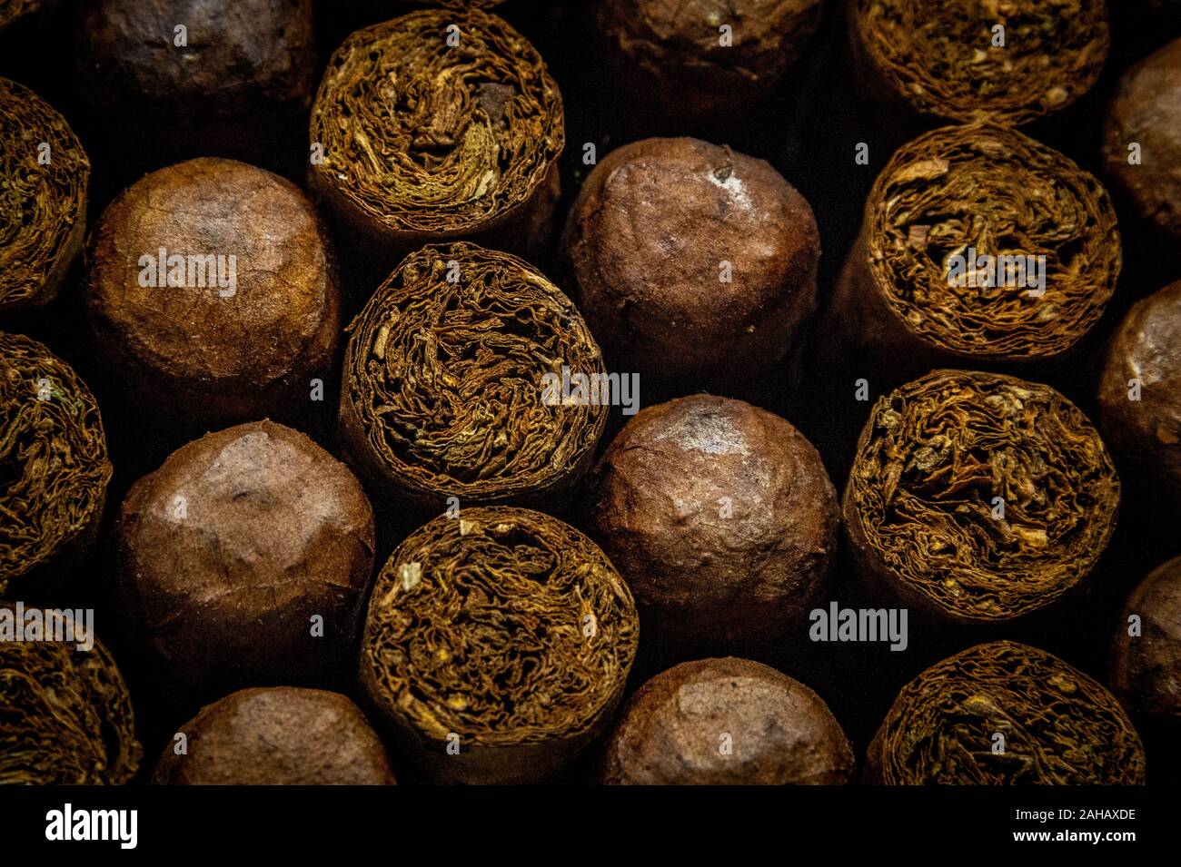 Cigars / Cuban Cigars: Traditional hand rolled tobacco stored in ...