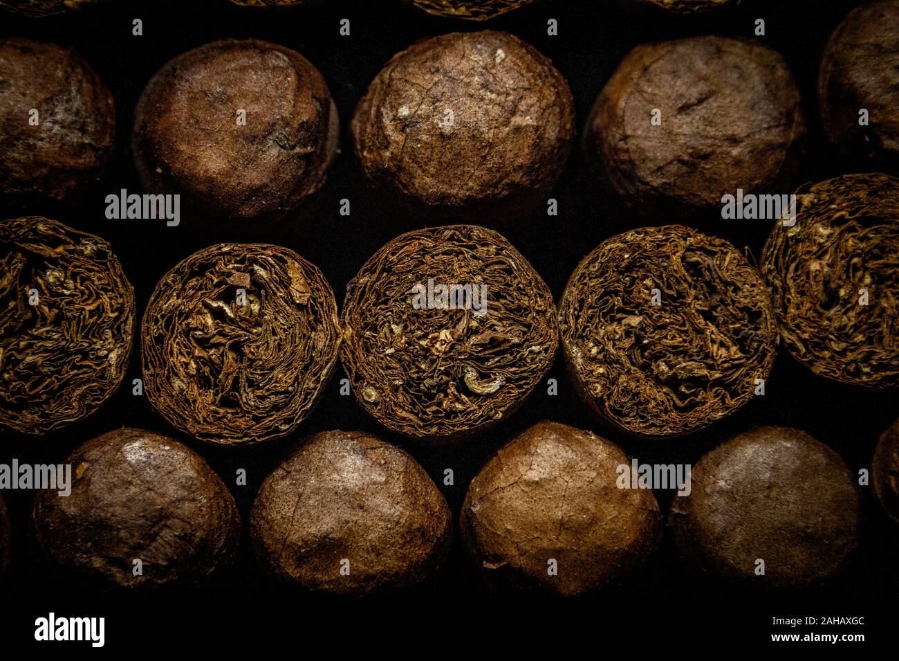 Cigars / Cuban Cigars: Traditional hand rolled tobacco stored in ...