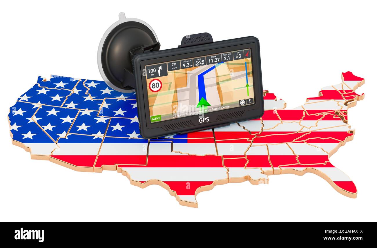 Navigation gps us Cut Out Stock Images & Pictures - Alamy