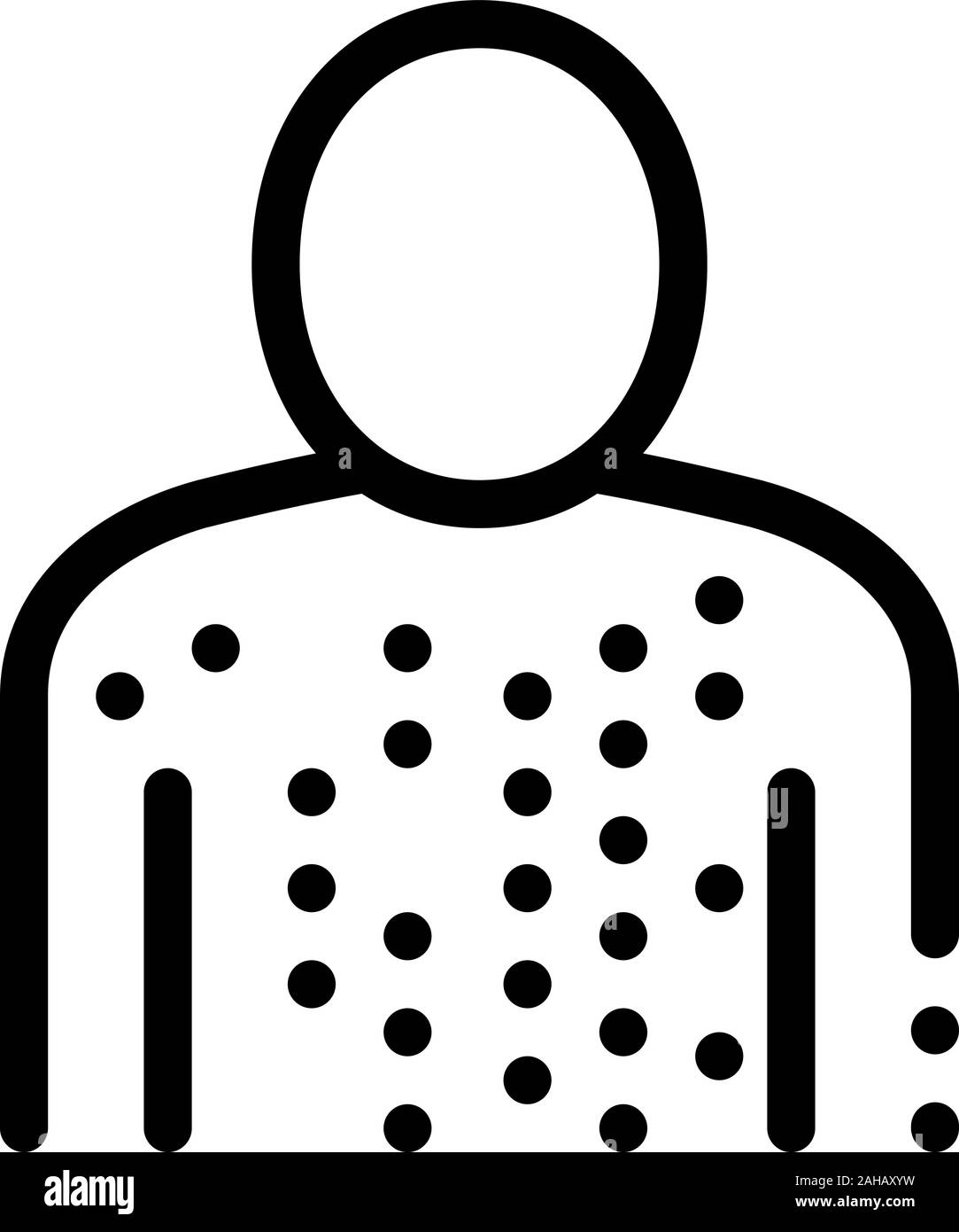 Human Disease Icon Vector Outline Illustration Stock Vector Image & Art ...