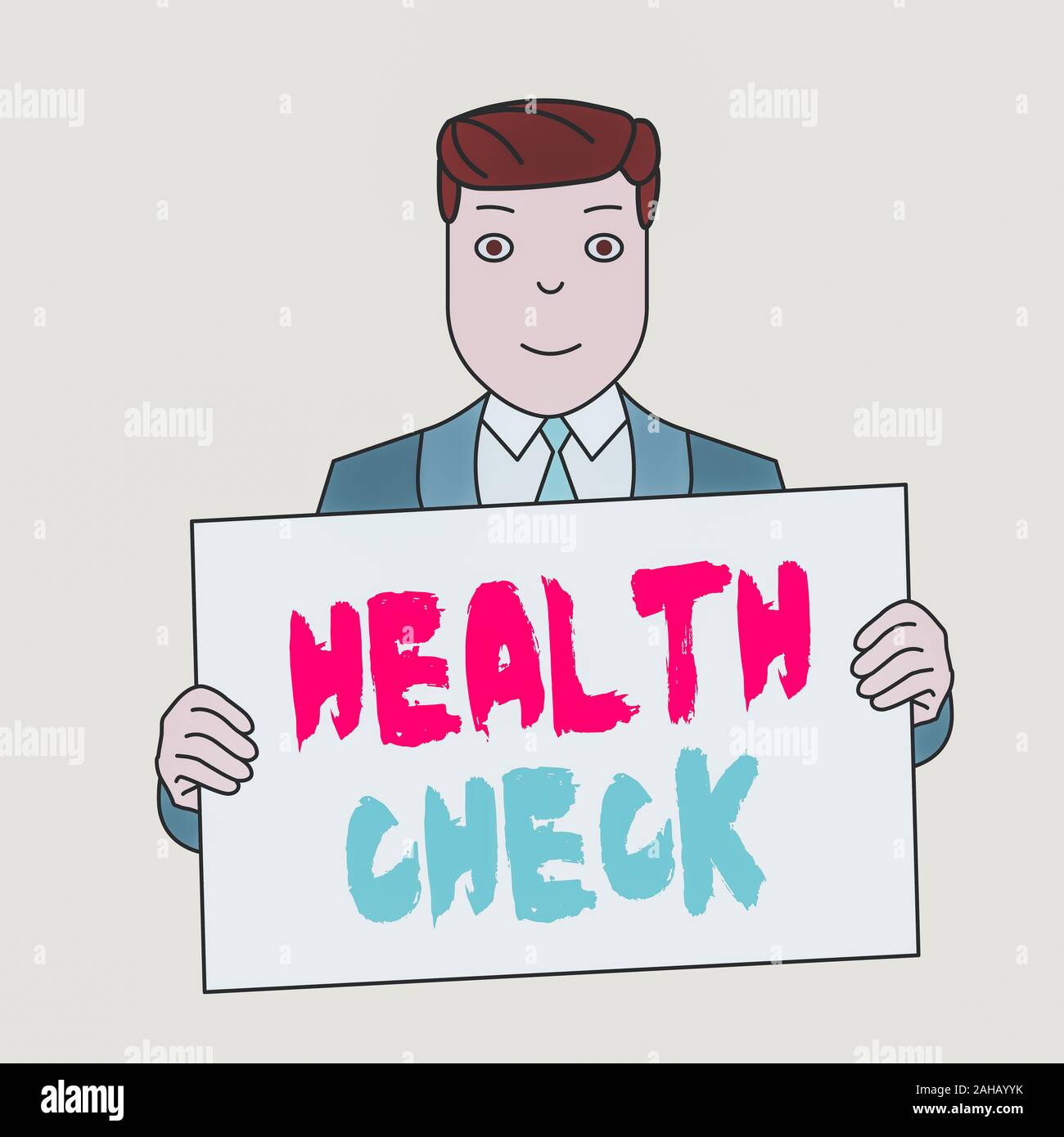 Writing note showing Health Check. Business concept for thorough ...