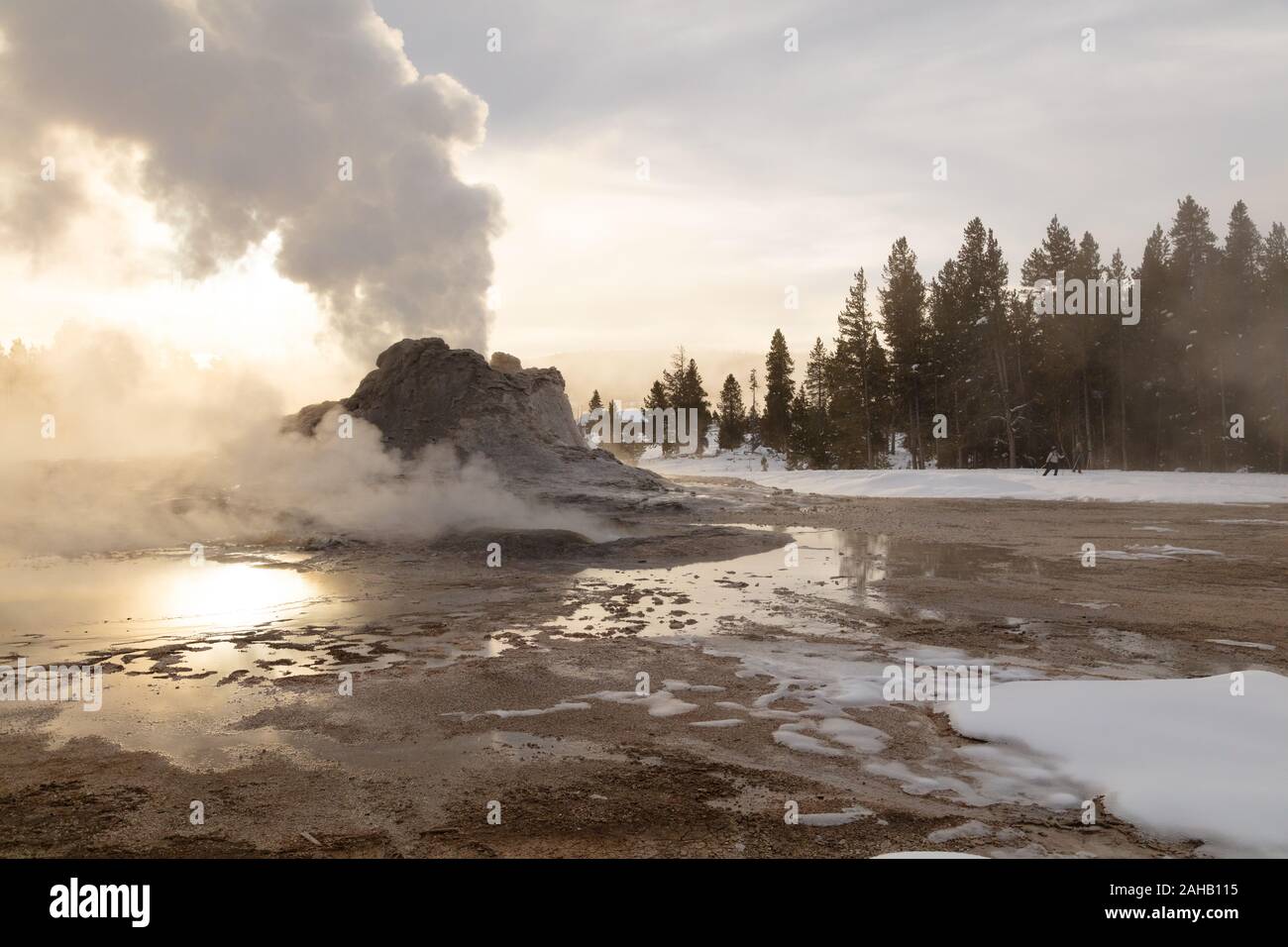 Hydrothermal explosion yellowstone hi-res stock photography and images ...