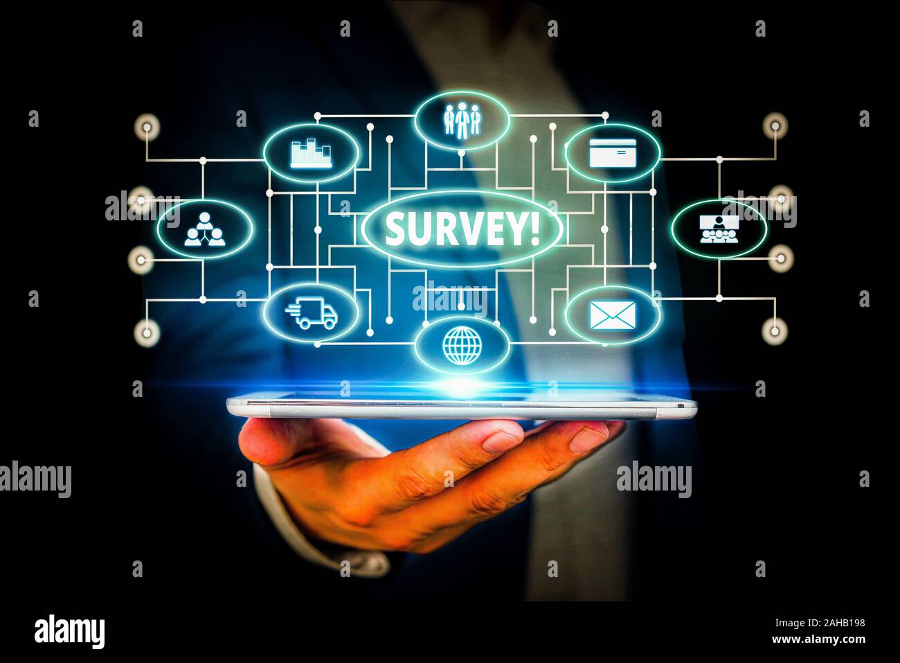 Word writing text Survey. Business photo showcasing research method ...
