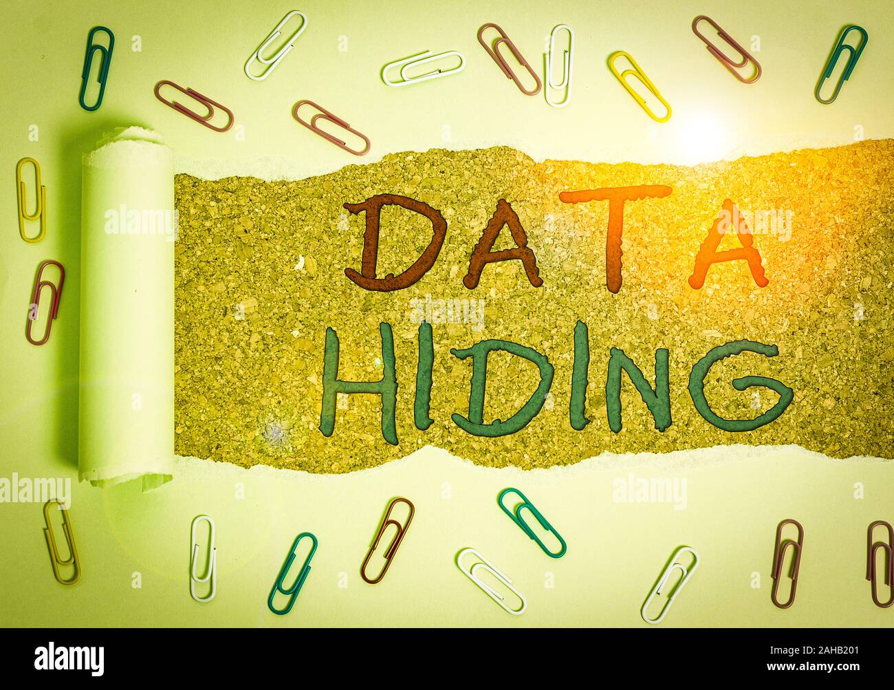 Handwriting Text Data Hiding Conceptual Photo Secretly Embedding Data