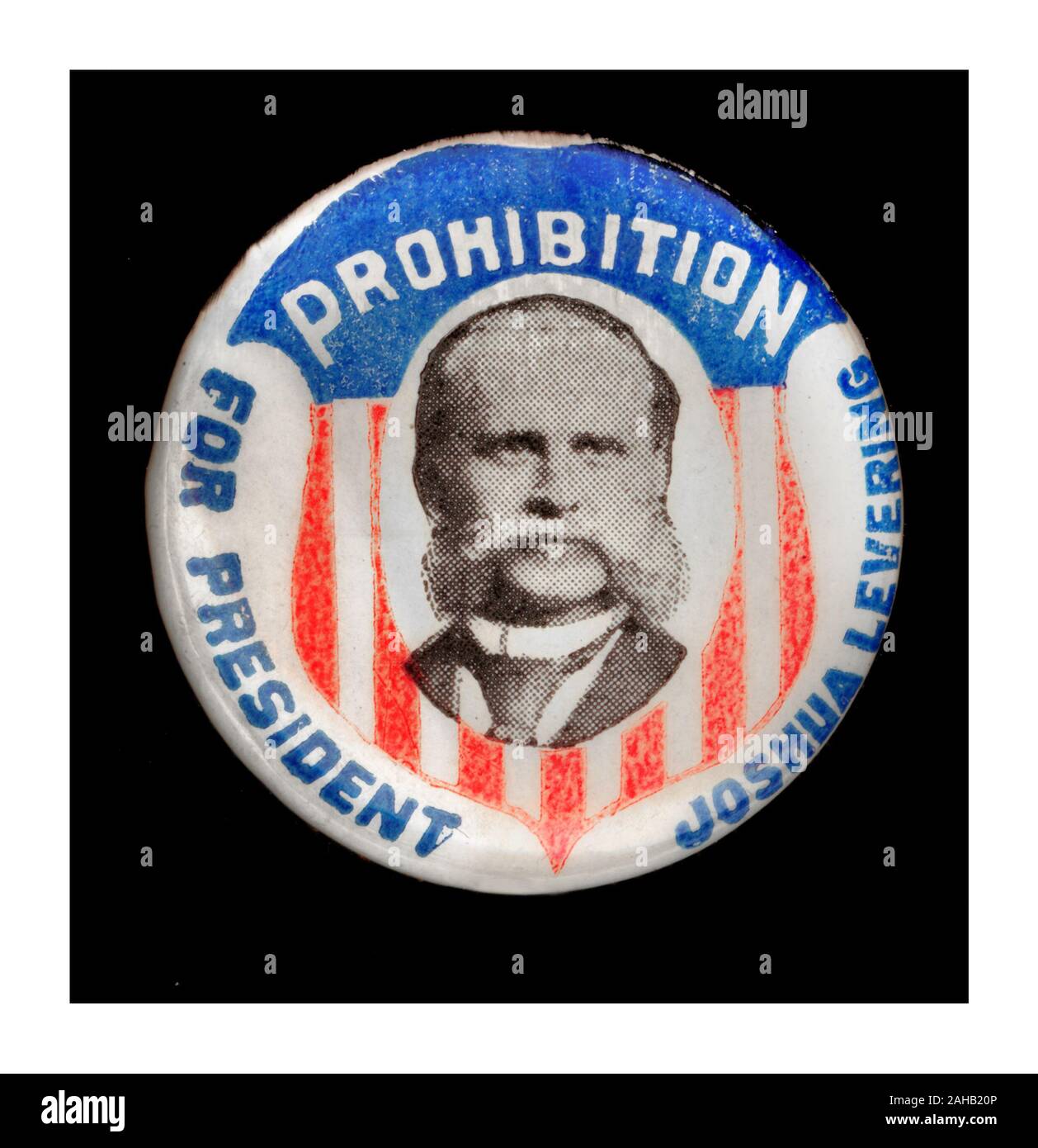 Prohibition campaign lapel badge hi-res stock photography and images ...