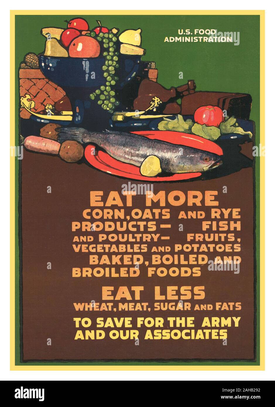 World War 1 Propaganda Food