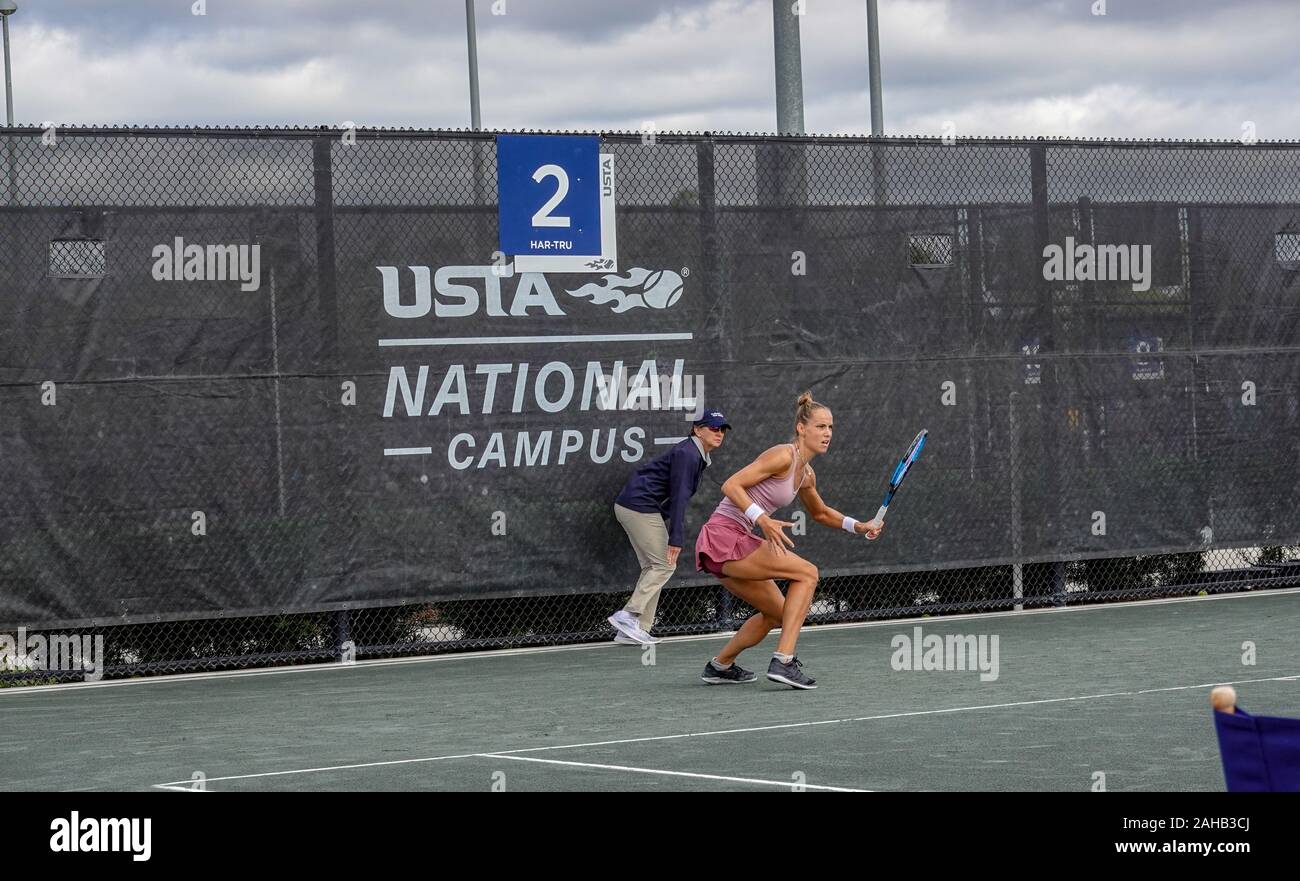 Orlando,FL/USA-11/16/19: Arantxa Rus playing in the Oracle Pro Series ...