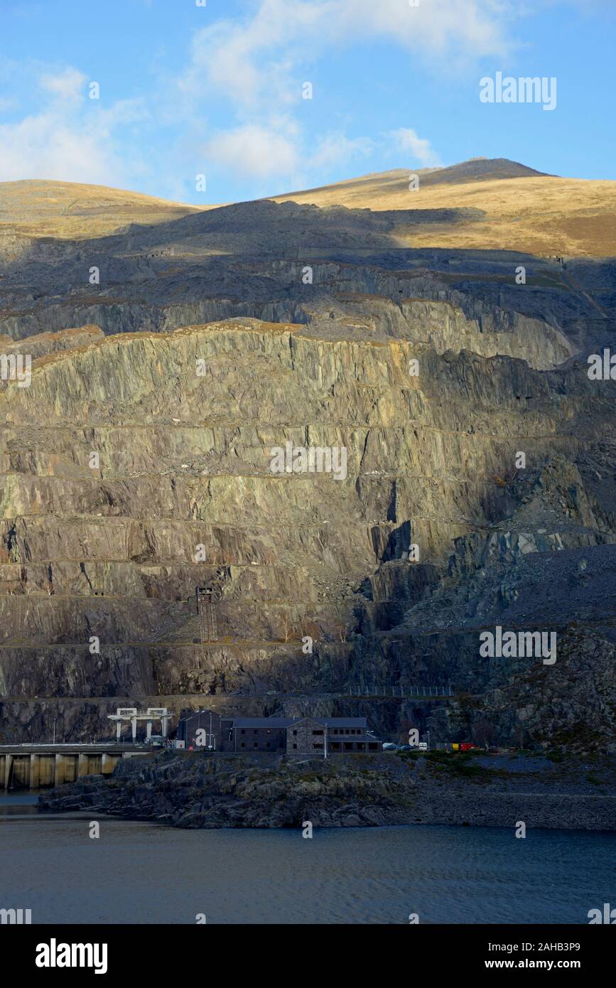 Slate Mine, Llanberis, Snowdonia, Wales Stock Photo - Alamy