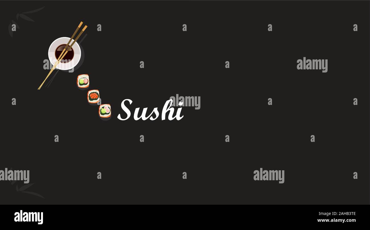 Menu sushi roll icon Stock Vector Images - Alamy