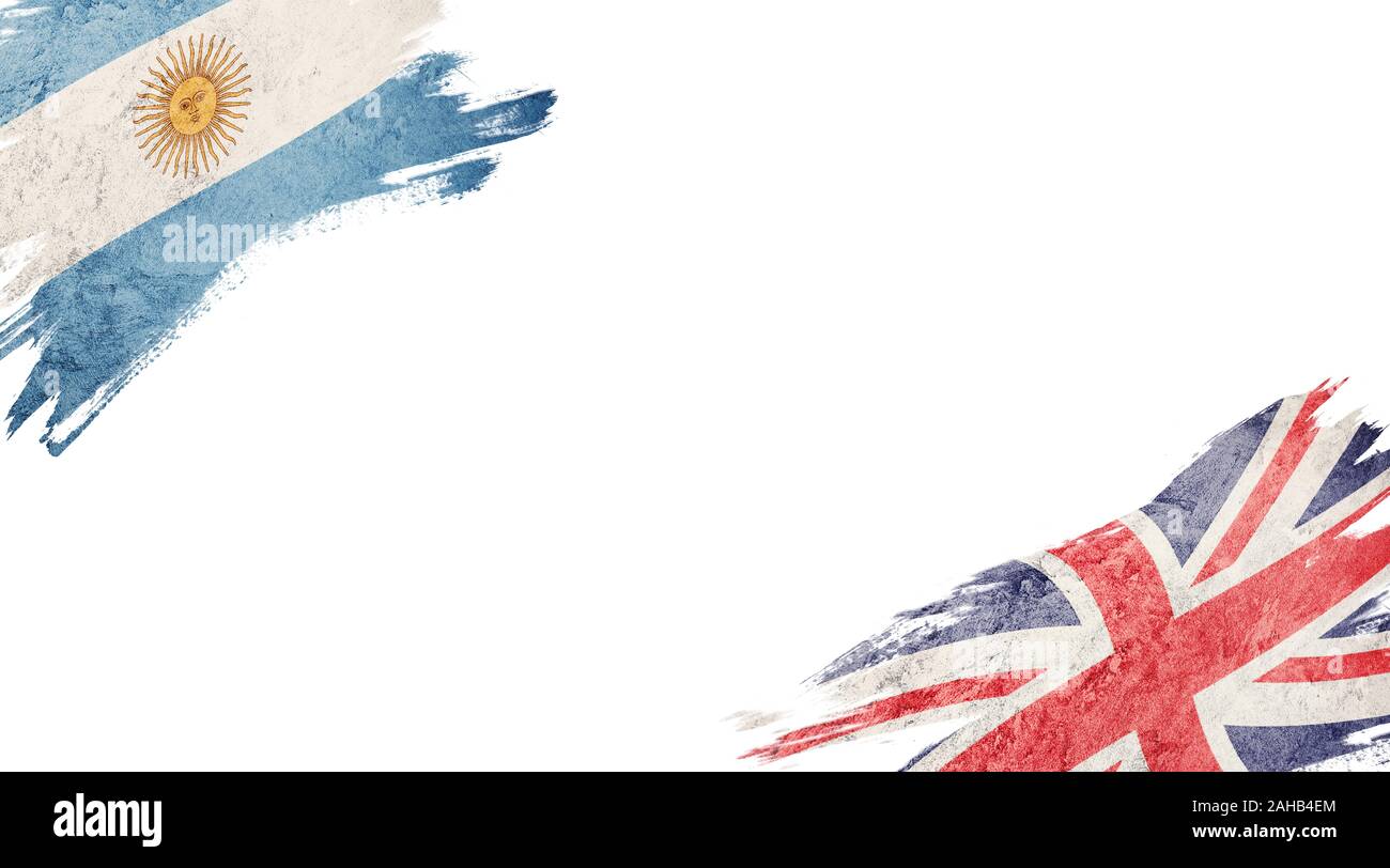 Chile vs argentina flags hi-res stock photography and images - Alamy