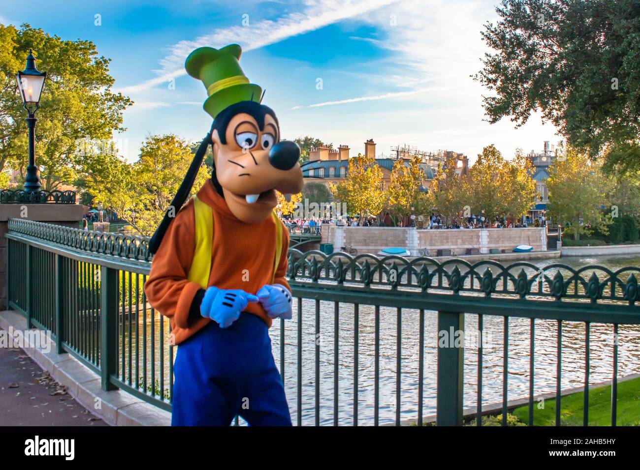 Orlando, Florida. December 18, 2019. Nice Goofy at Epcot (65 Stock ...