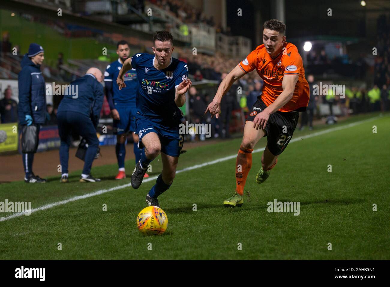 Dens Park, Dundee, UK. 27th Dec, 2019. Scottish Championship Football ...