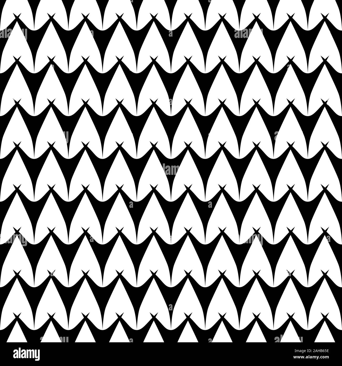 Thin Curved Triangle Pattern Seamless Repeat Background Stock Photo - Alamy