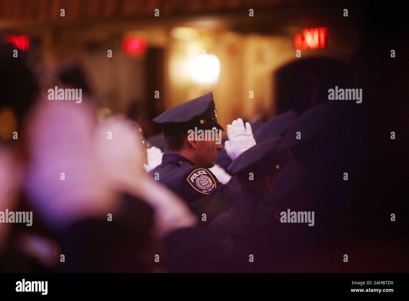 New York, NY, USA. 27th Dec, 2019. NYPD Graduation December 2019 ...