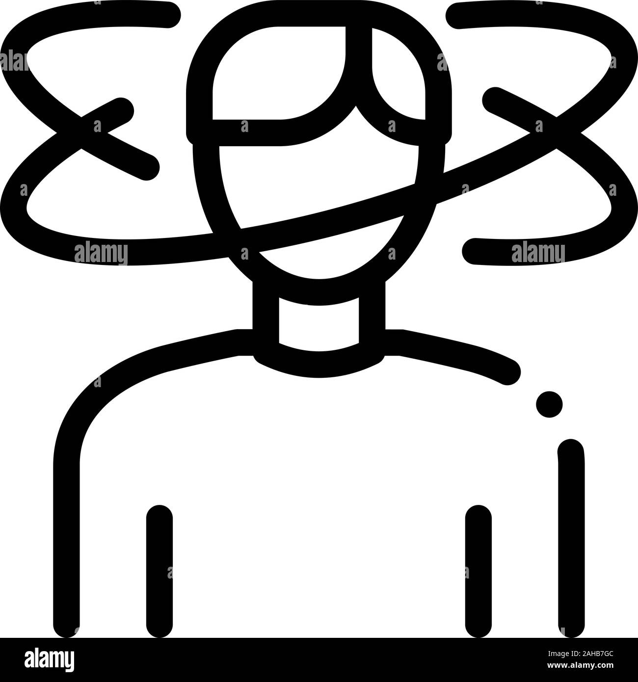 Dizziness symbol hi-res stock photography and images - Alamy