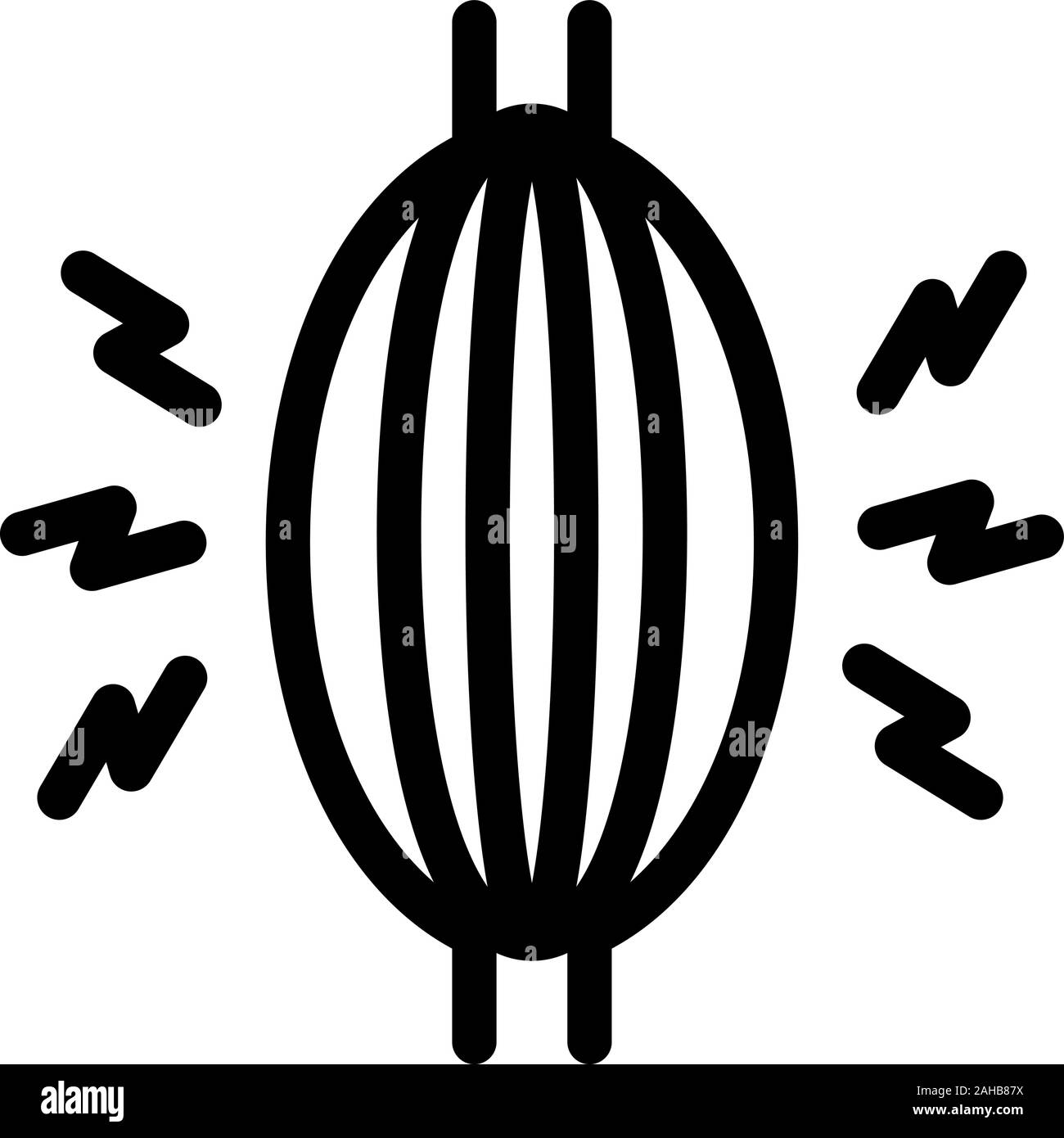 Muscle Pain Icon Vector Outline Illustration Stock Vector Image & Art ...