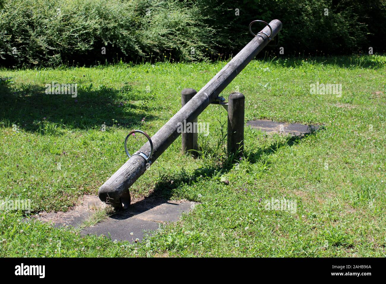 Dilapidated playground equipment hi-res stock photography and images ...