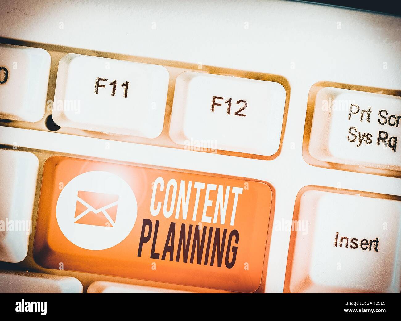 Writing note showing Content Planning. Business concept for establish a ...