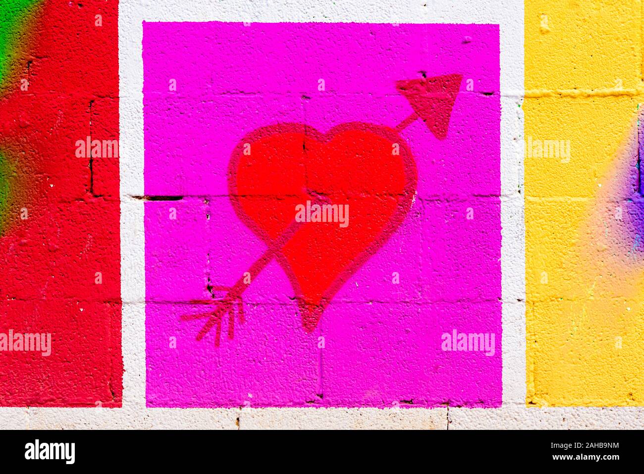 Handpainted mural hi-res stock photography and images - Alamy