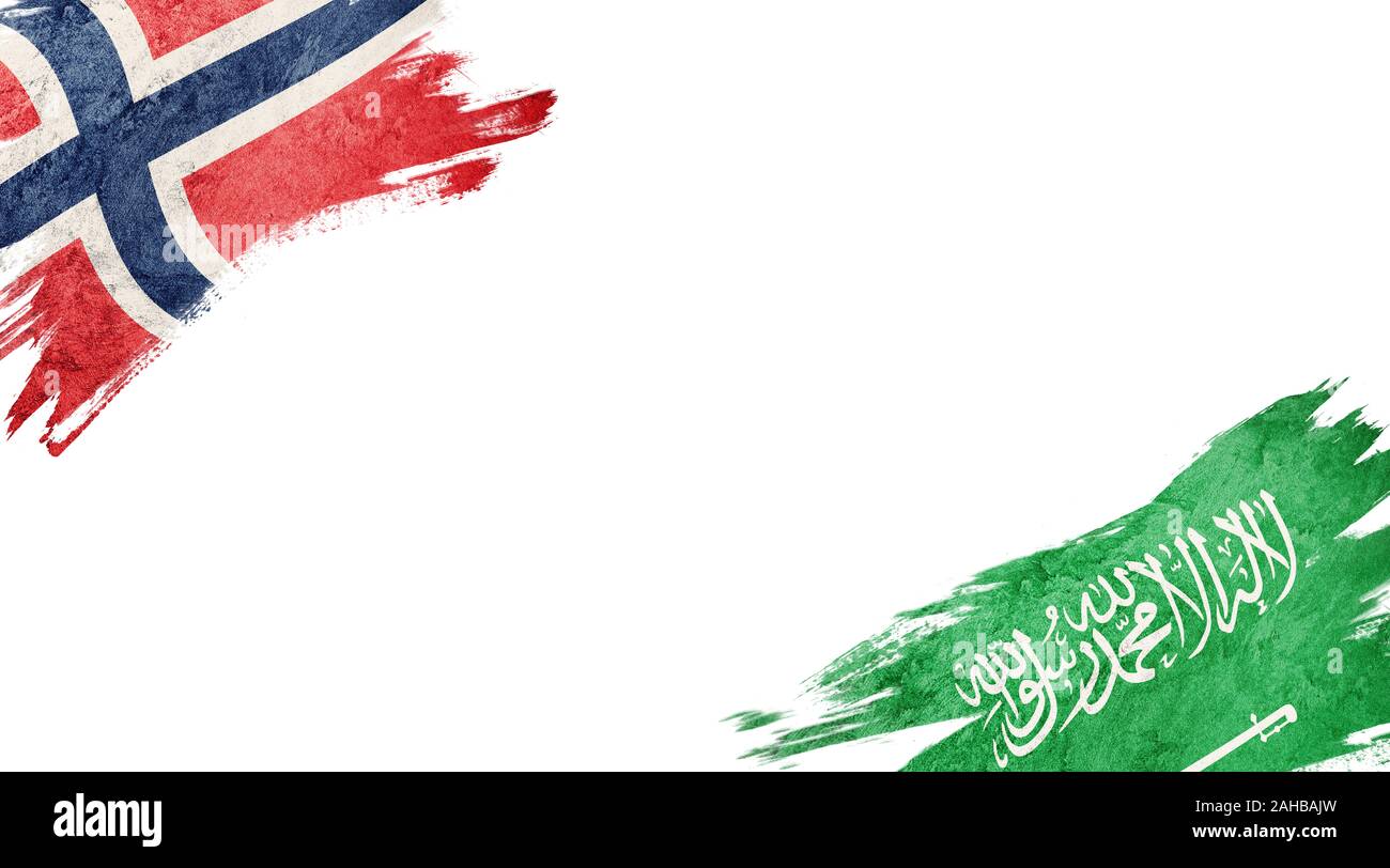 Norway saudi arabia flag hi-res stock photography and images - Alamy