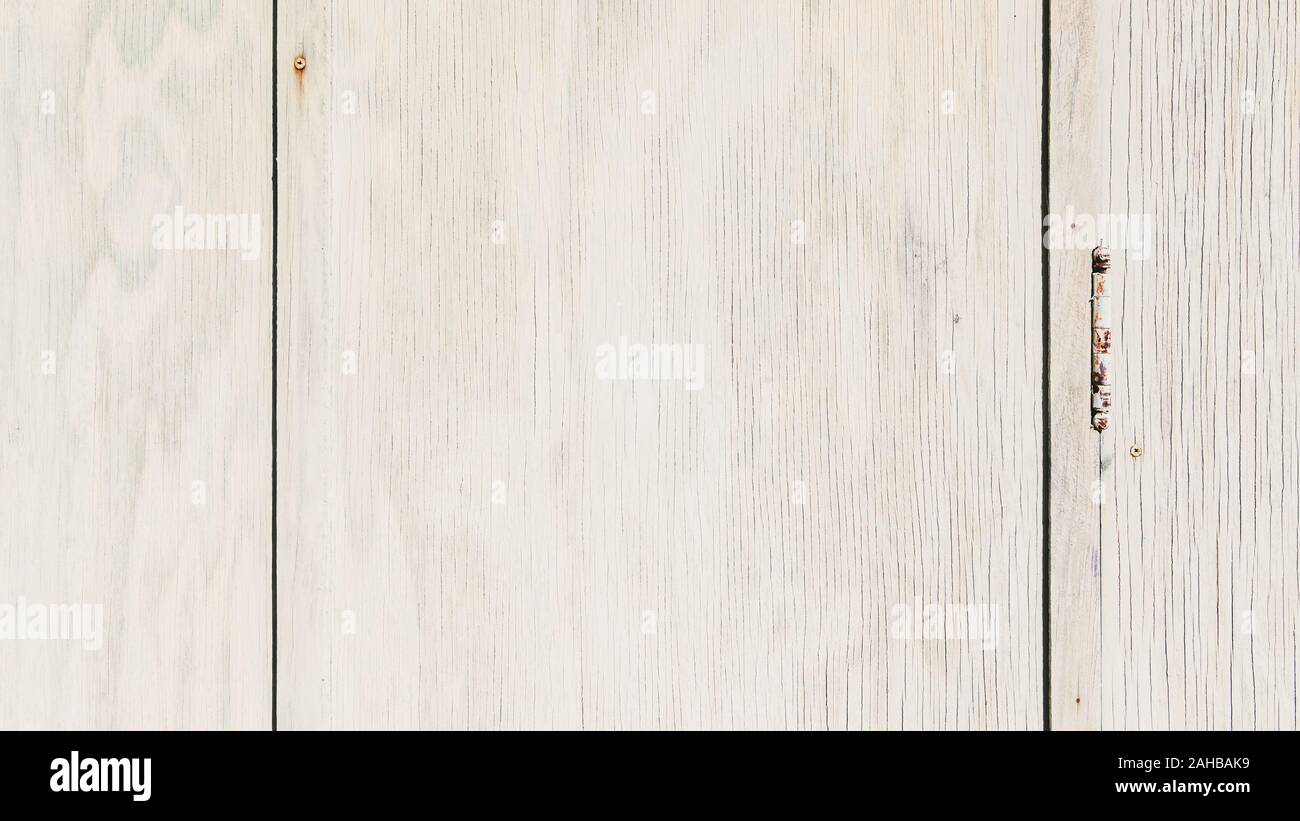 Old rustic white wood wall background texture Stock Photo - Alamy