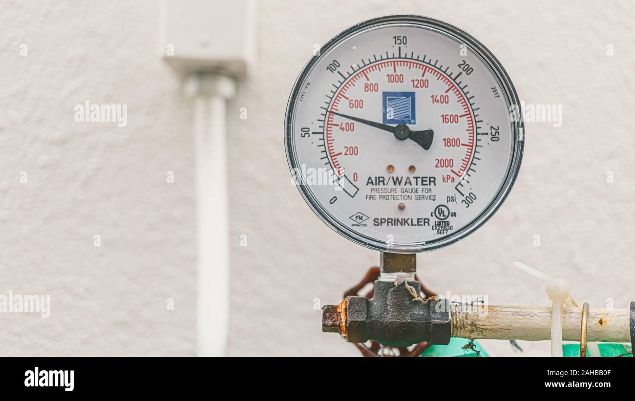 Air water pressure gauge dail background texture Stock Photo - Alamy